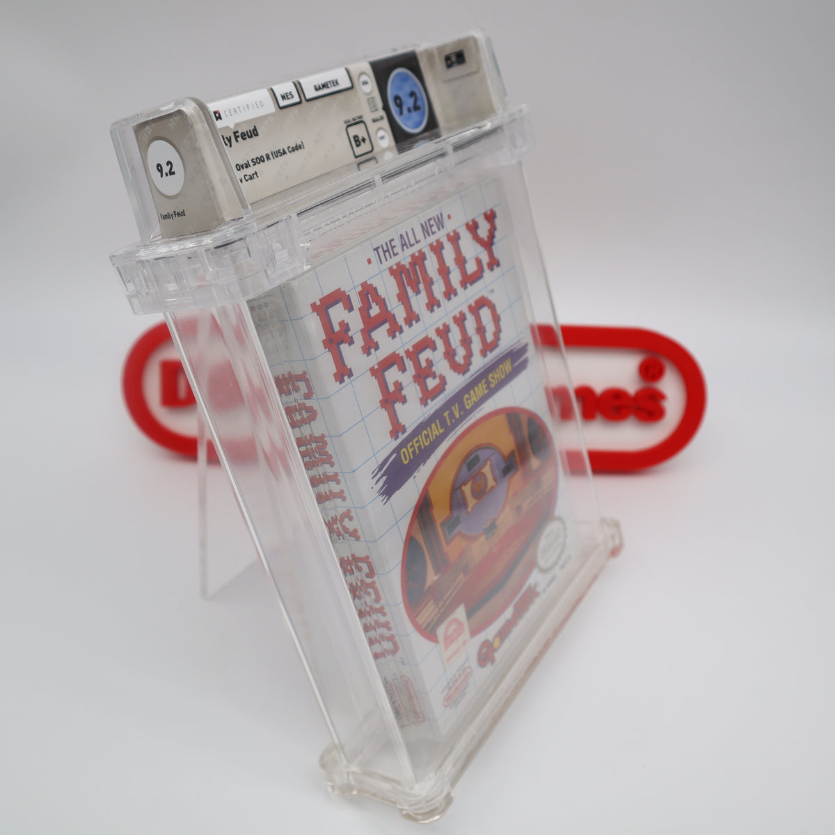 FAMILY FEUD - OFFICIAL T.V. GAME SHOW - WATA GRADED 9.2 B+! NEW & Fact ...