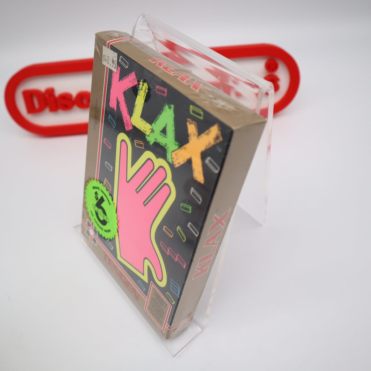 KLAX - NEW & Factory Sealed with Authentic Tengen V-Overlap Seam! (NES – DiscountGamesOnline