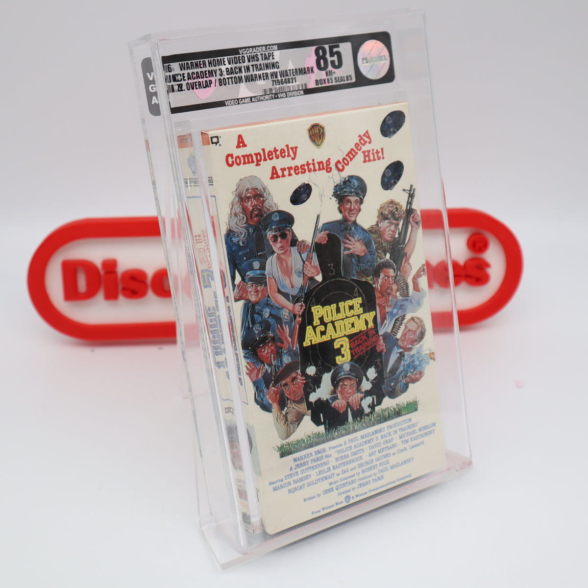 POLICE ACADEMY 3 III - VGA GRADED 85 BOX & 85 SEAL! NEW & Factory Seal ...