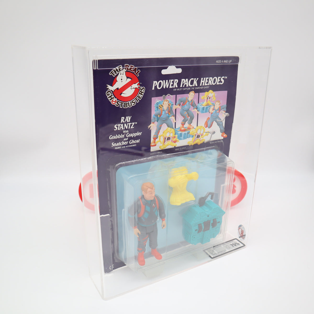 POWER PACK HEROES RAY STANTZ - 1990 THE REAL GHOSTBUSTERS - UKG GRADED ...