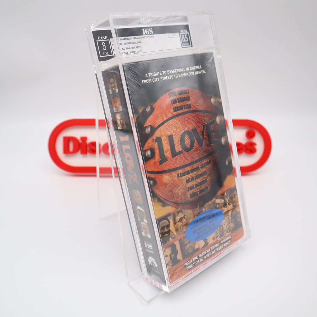 1 LOVE - SEALED PROMO SCREENER! IGS GRADED 8.0 BOX & 8.5 SEAL! NEW & F ...