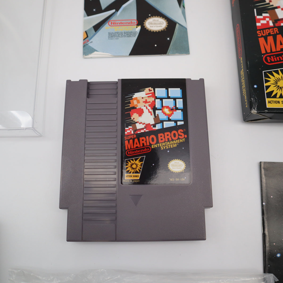 SUPER MARIO BROS BROTHERS 1 - COMPLETE! UNPLAYED? (NES Nintendo) + Cas ...