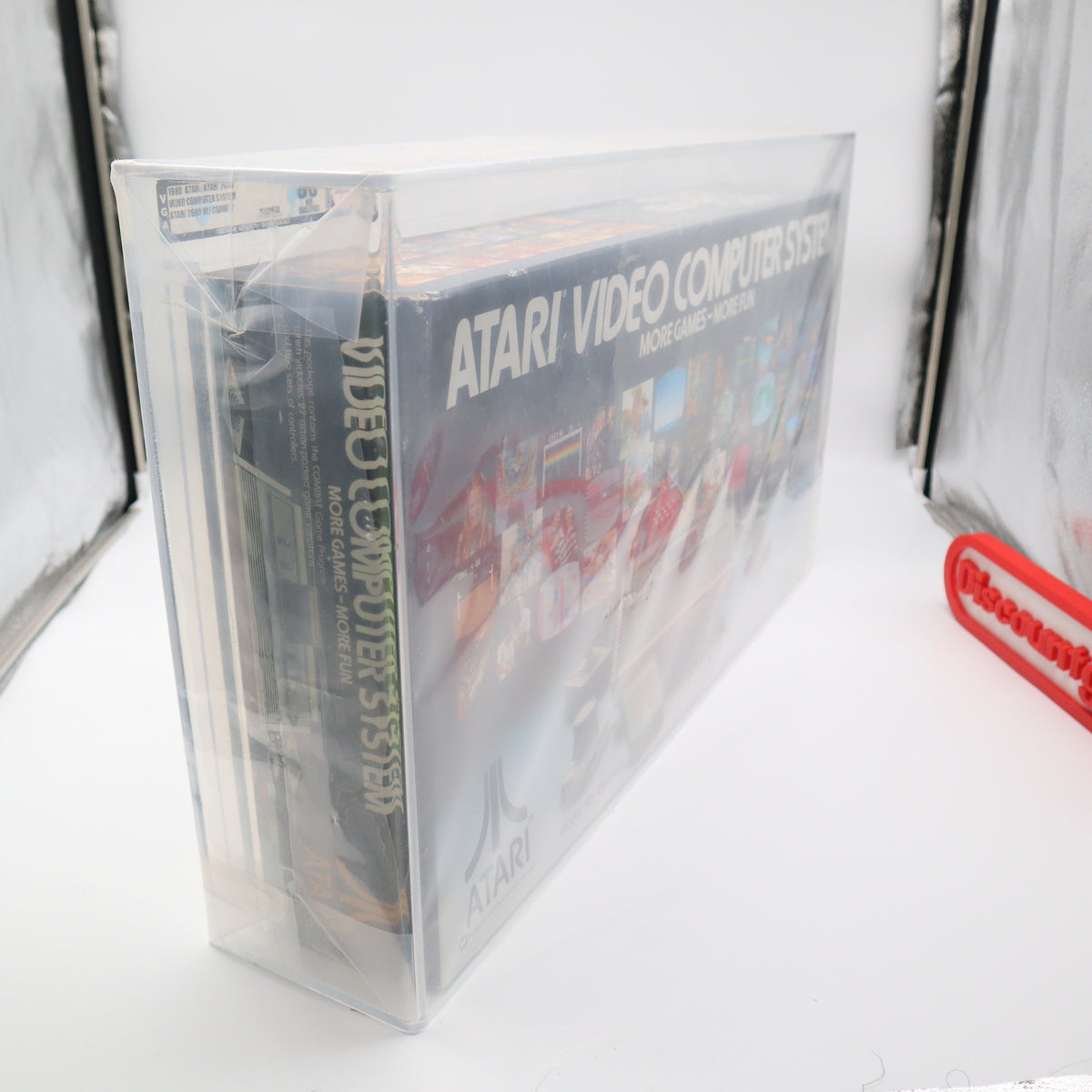 ATARI 2600 CONSOLE CX-2600A SYSTEM - VGA GRADED 80+ NM SILVER QUALIFIE ...