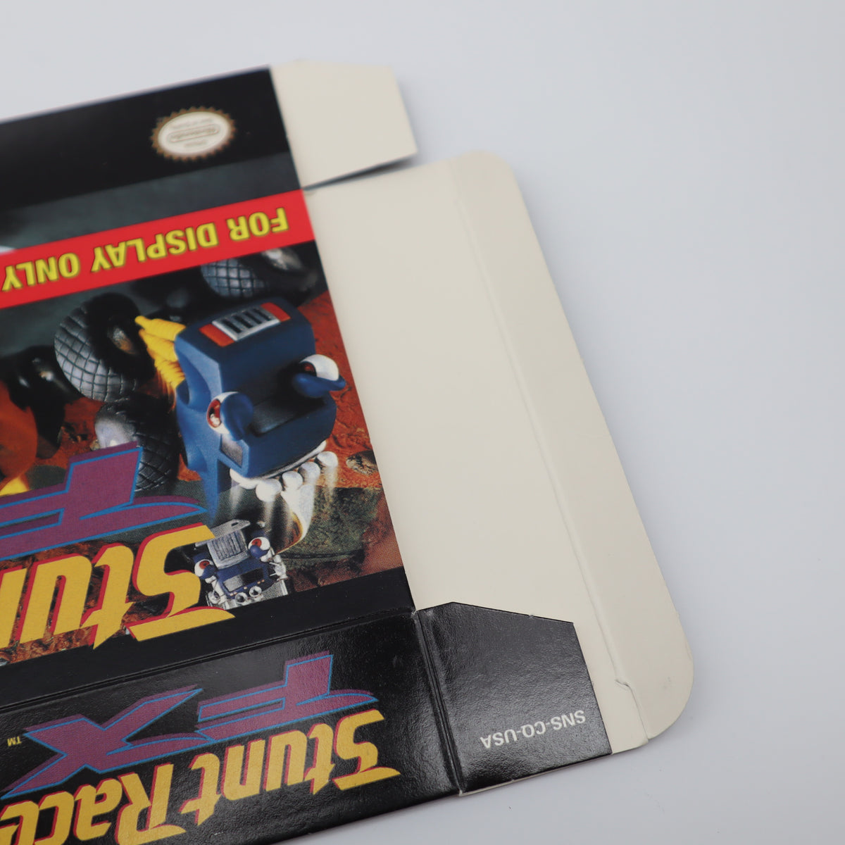 STUNT RACE FX - FDO / FOR DISPLAY ONLY BOX (SNES Super Nintendo ...