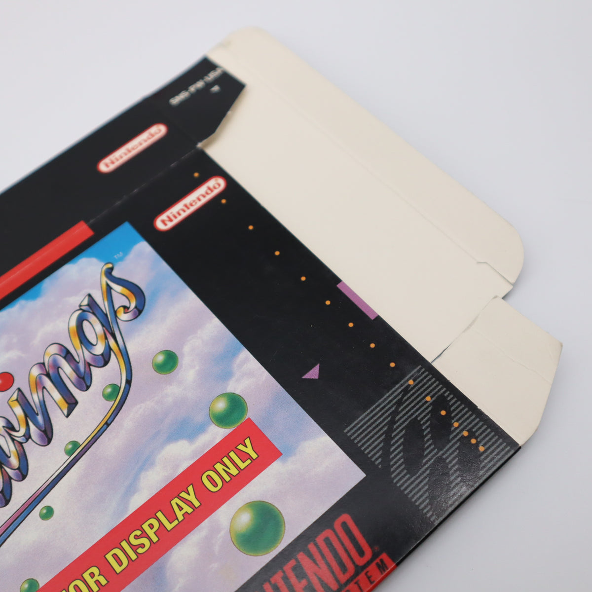 PILOTWINGS / PILOT WINGS - FDO / FOR DISPLAY ONLY BOX (SNES Super Nint ...