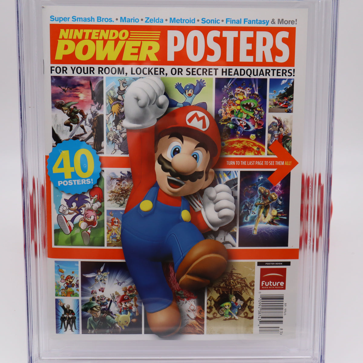 NINTENDO POWER POSTERS ISSUE - 40 POSTERS - CGC GRADED 9.8 ...