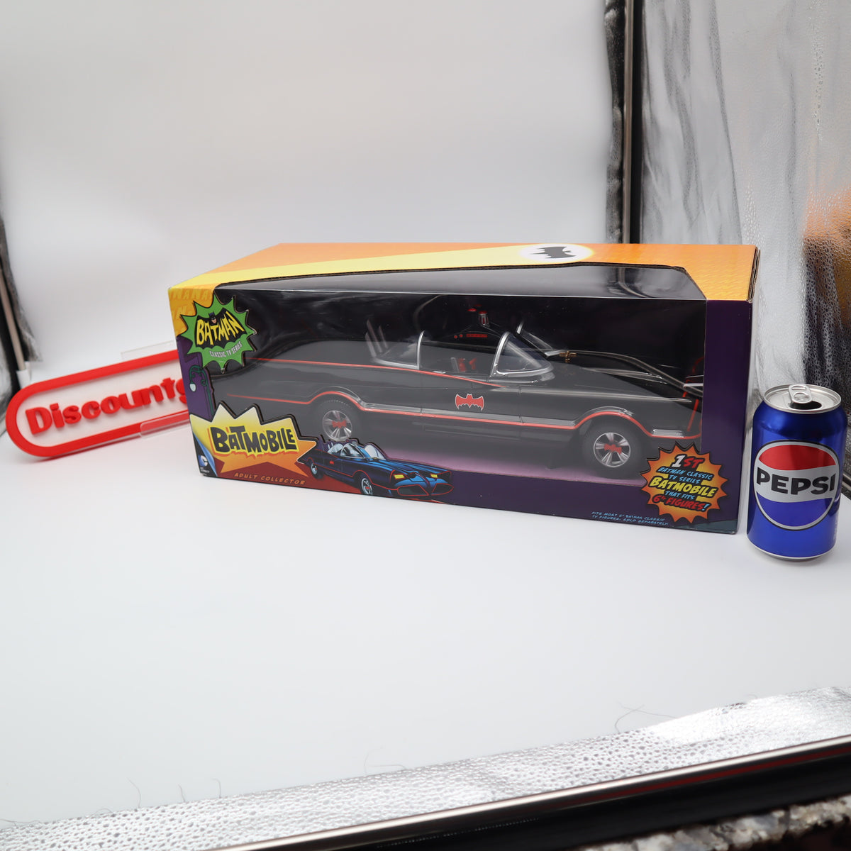 BATMAN CLASSIC TV SERIES - LARGE BATMOBILE! COLLECTIBLE TOY - NEW Auth ...