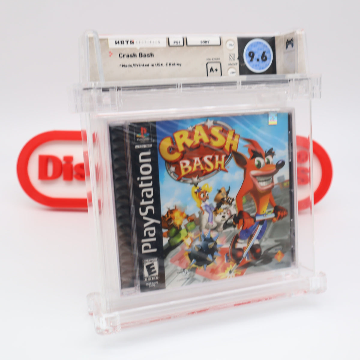 CRASH BASH / BANDICOOT - WATA GRADED 9.6 A+! NEW & Factory Sealed! (PS ...
