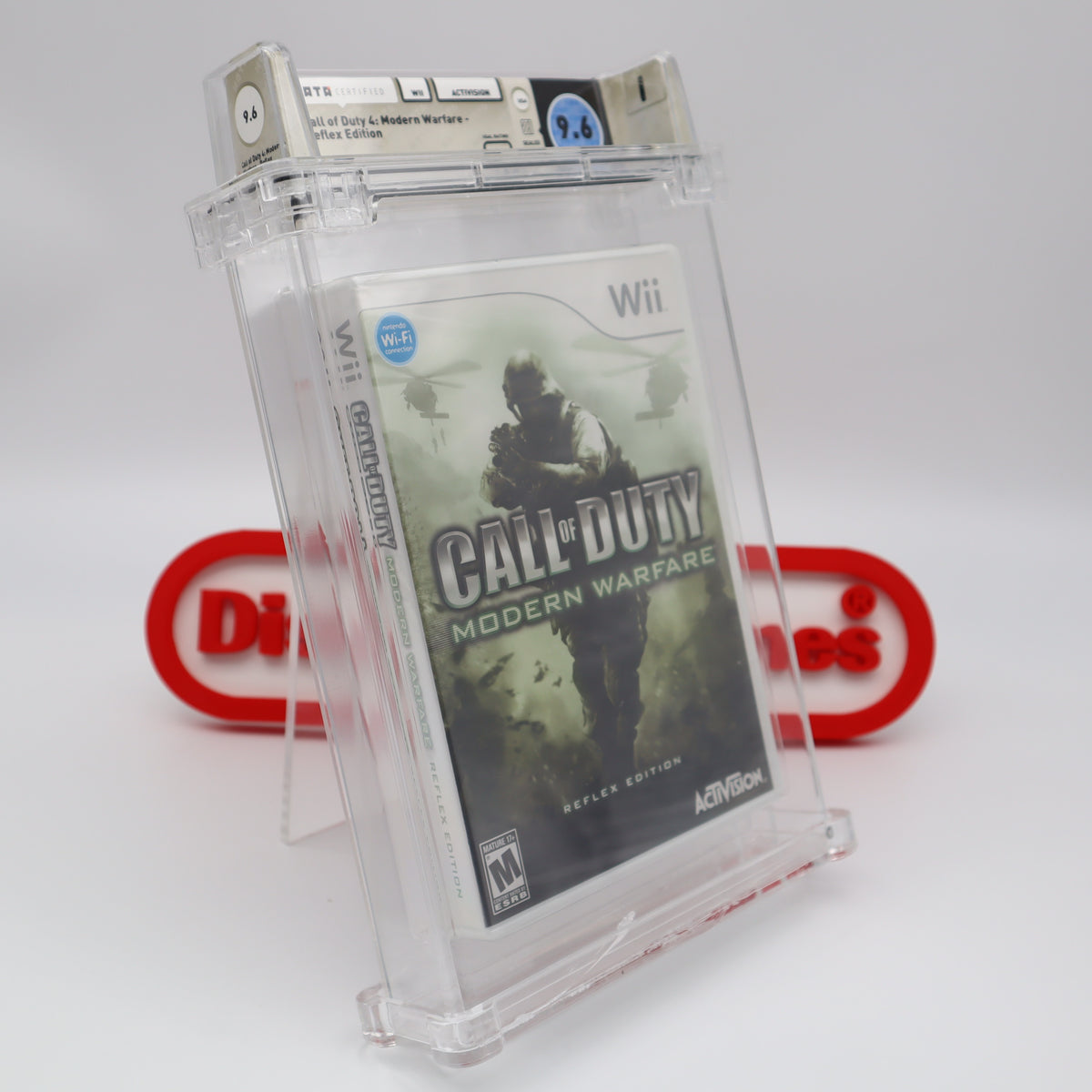 CALL OF DUTY 4: MODERN WARFARE REFLEX EDITION - WATA GRADED 9.6 A+! NE ...