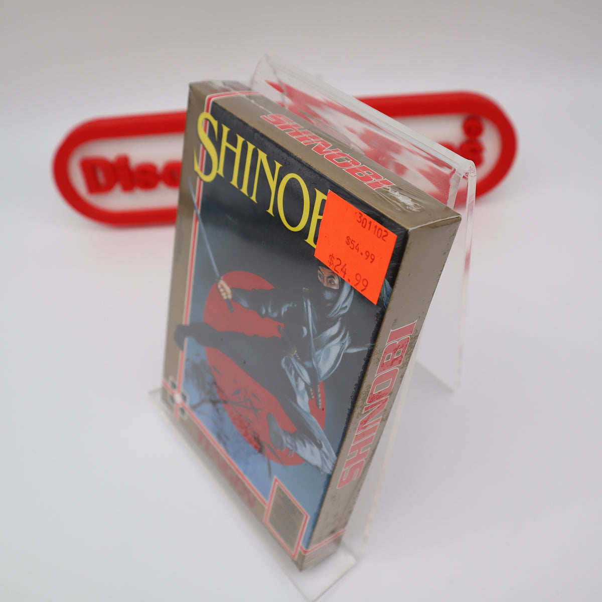 SHINOBI - NEW & Factory Sealed with Authentic V-Overlap Seam! (NES Nin ...