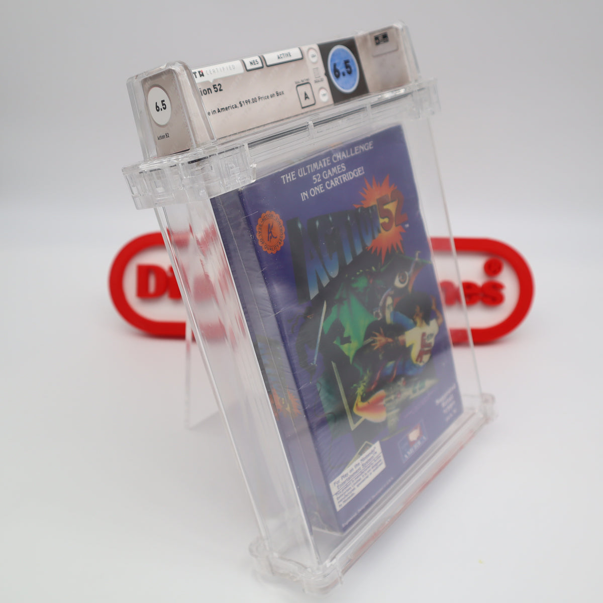 ACTION 52 - WATA GRADED 6.5 A! NEW & Factory Sealed with Authentic LRT ...
