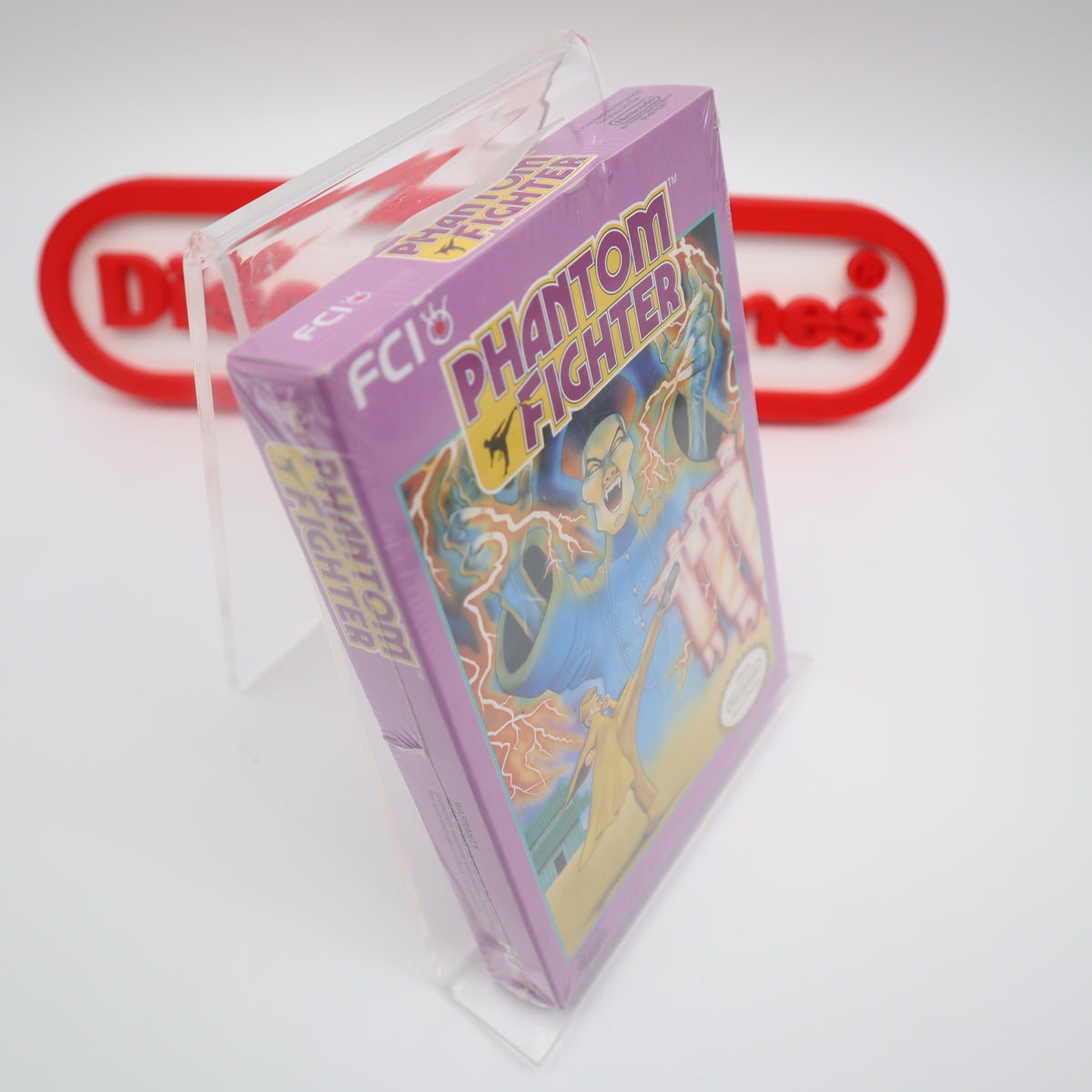 PHANTOM FIGHTER - NEW & Factory Sealed with Authentic H-Seam! (NES Nin ...
