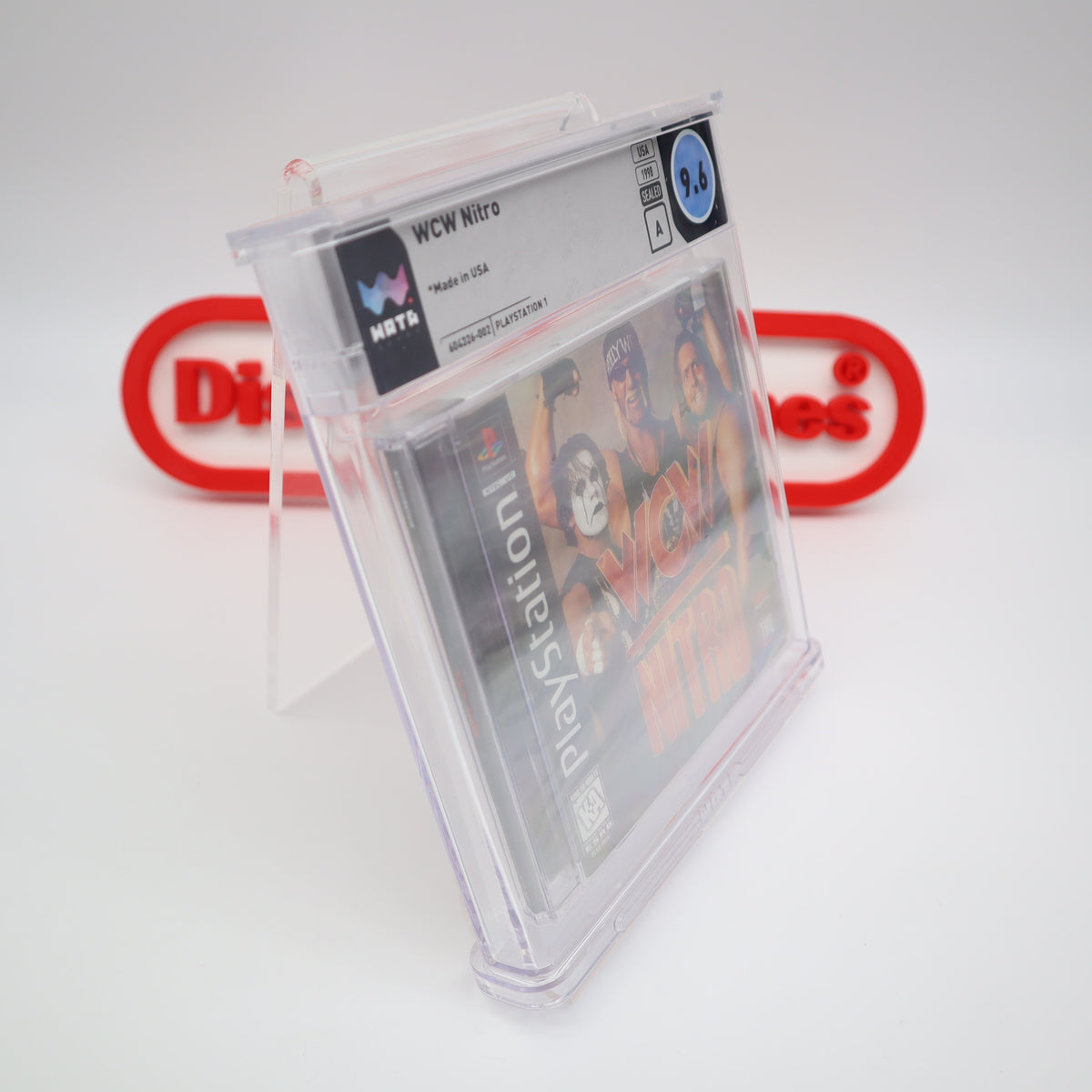 WCW NITRO - WATA GRADED 9.6 A! NEW & Factory Sealed! (PS1 PlayStation ...