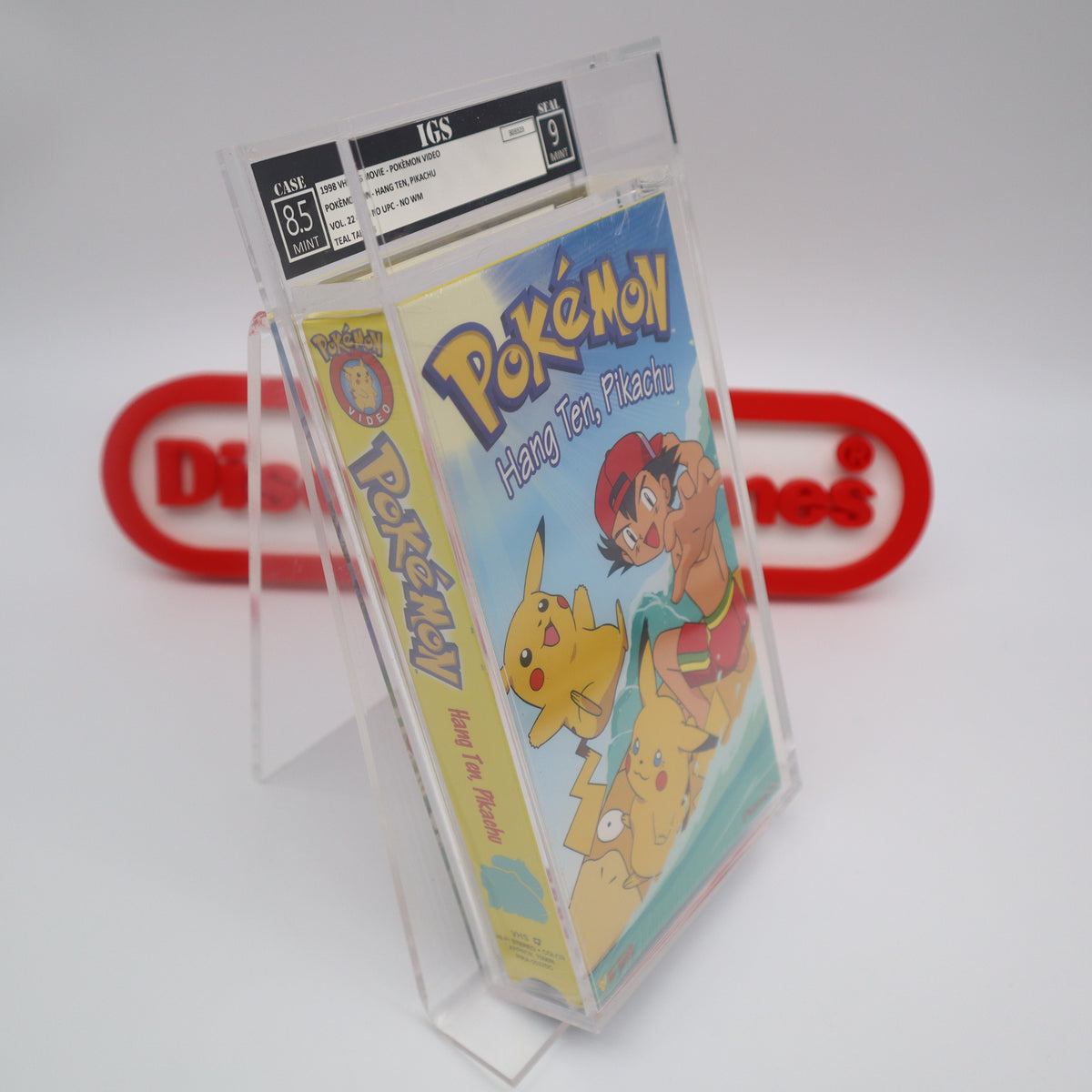 POKEMON: HANG TEN, PIKACHU - IGS GRADED 8.5 BOX & 9.0 SEAL! NEW & Fact ...
