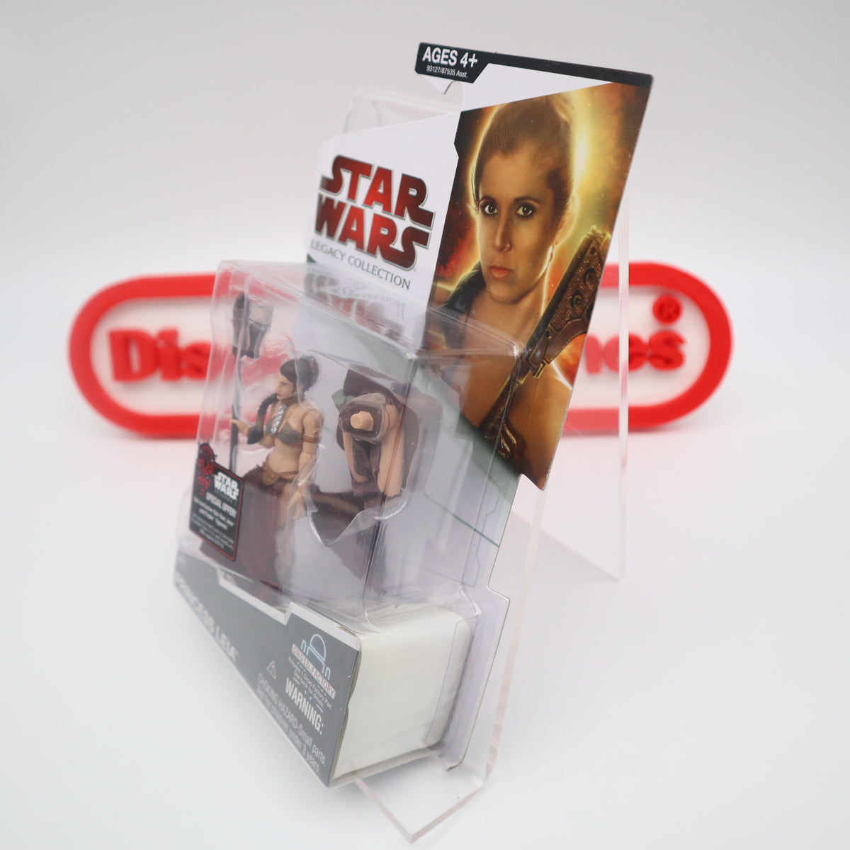 PRINCESS LEIA - JABBA'S SLAVE OUTFIT + DROID! STAR WARS LEGACY COLLECT ...