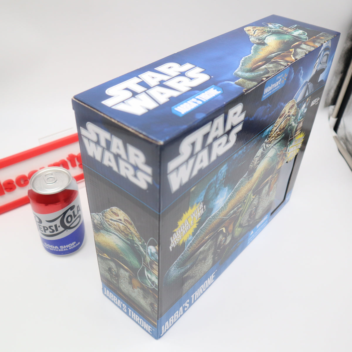 STAR WARS JABBA'S THRONE - WALMART EXCLUSIVE + OOLA FIGURE - NEW Authe ...