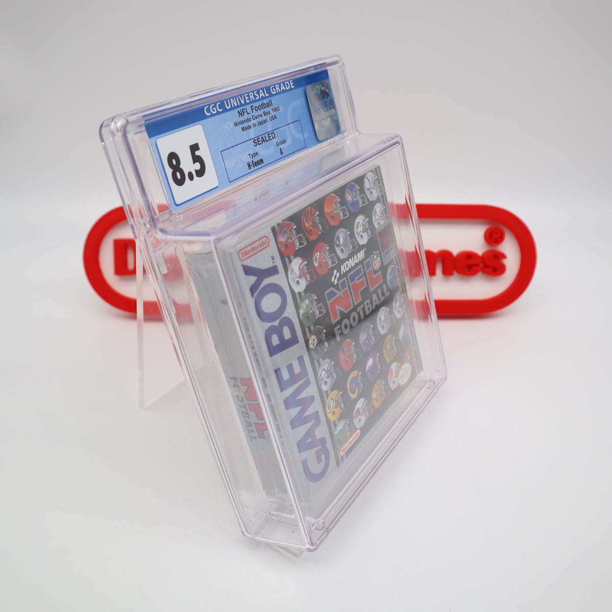 NFL FOOTBALL - KONAMI - CGC GRADED 8.5 A! NEW & Factory Sealed with Au ...