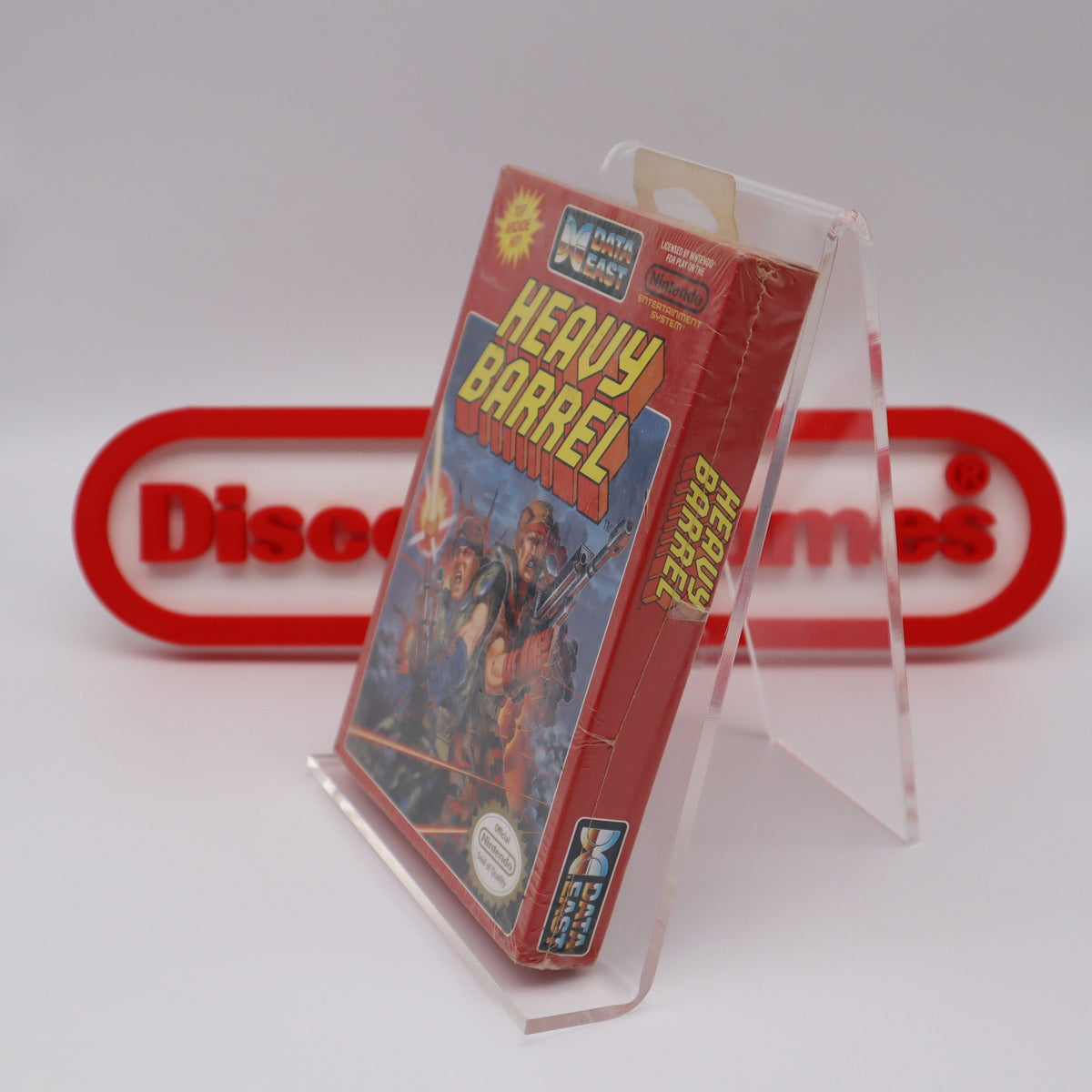 HEAVY BARREL - NEW & Factory Sealed with Authentic H-Seam! (NES Ninten ...