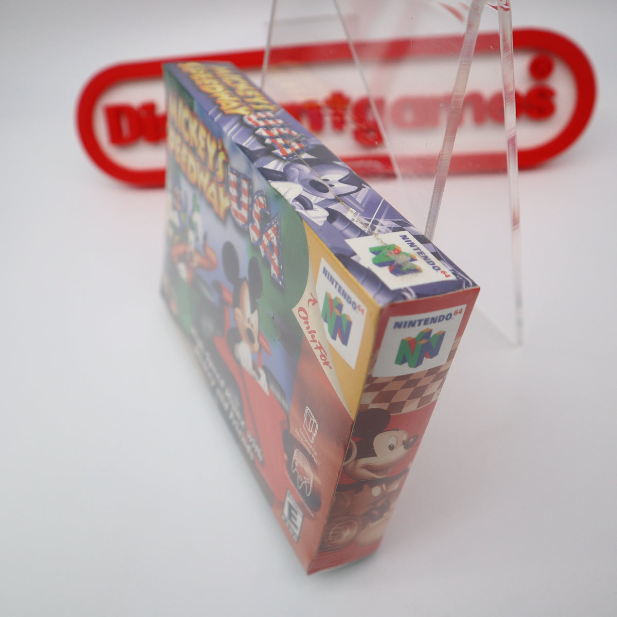 MICKEY'S SPEEDWAY USA KART RACING - NEW & Factory Sealed with Authenti ...