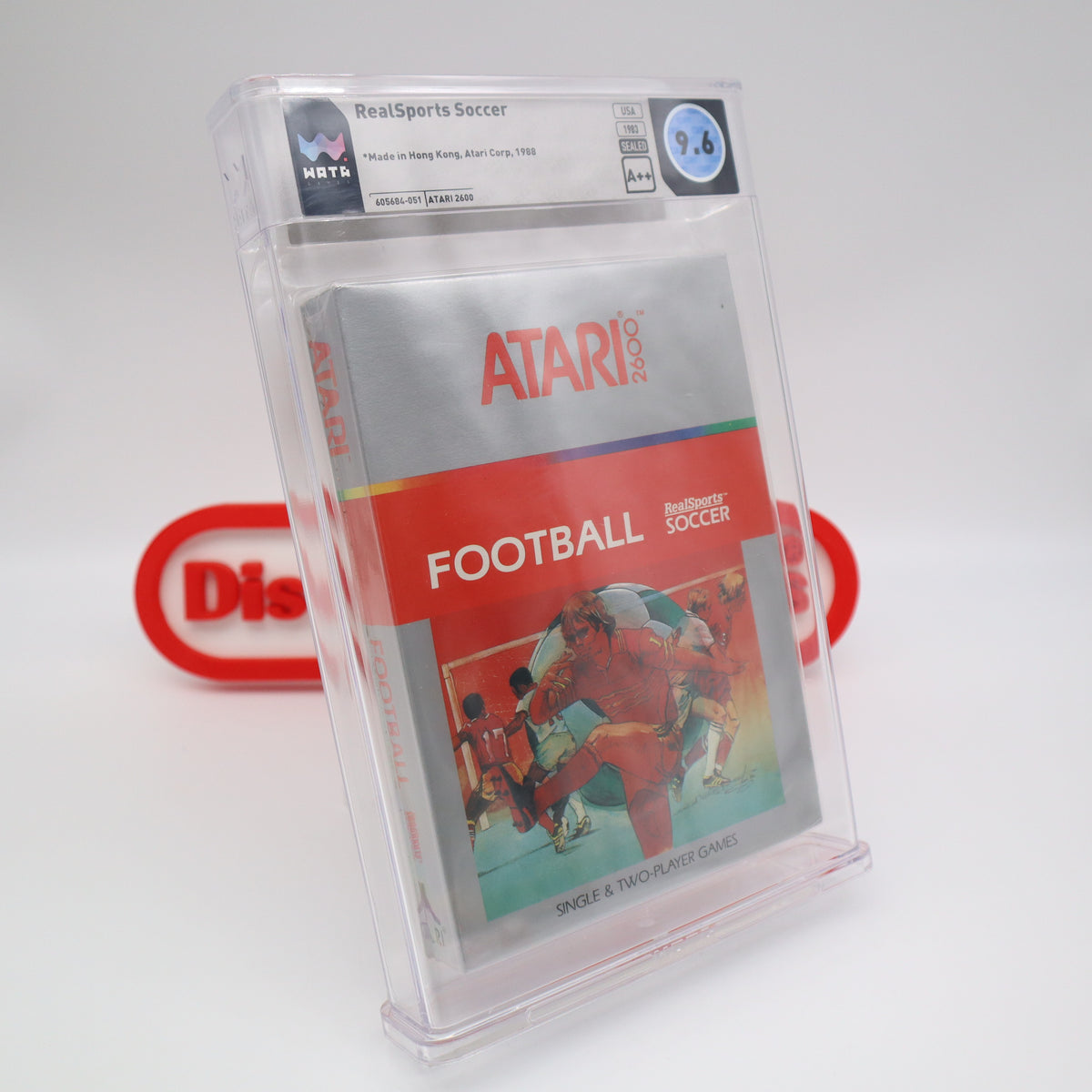 REALSPORTS SOCCER / FOOTBALL - WATA GRADED 9.6 A++! NEW & Factory Seal ...
