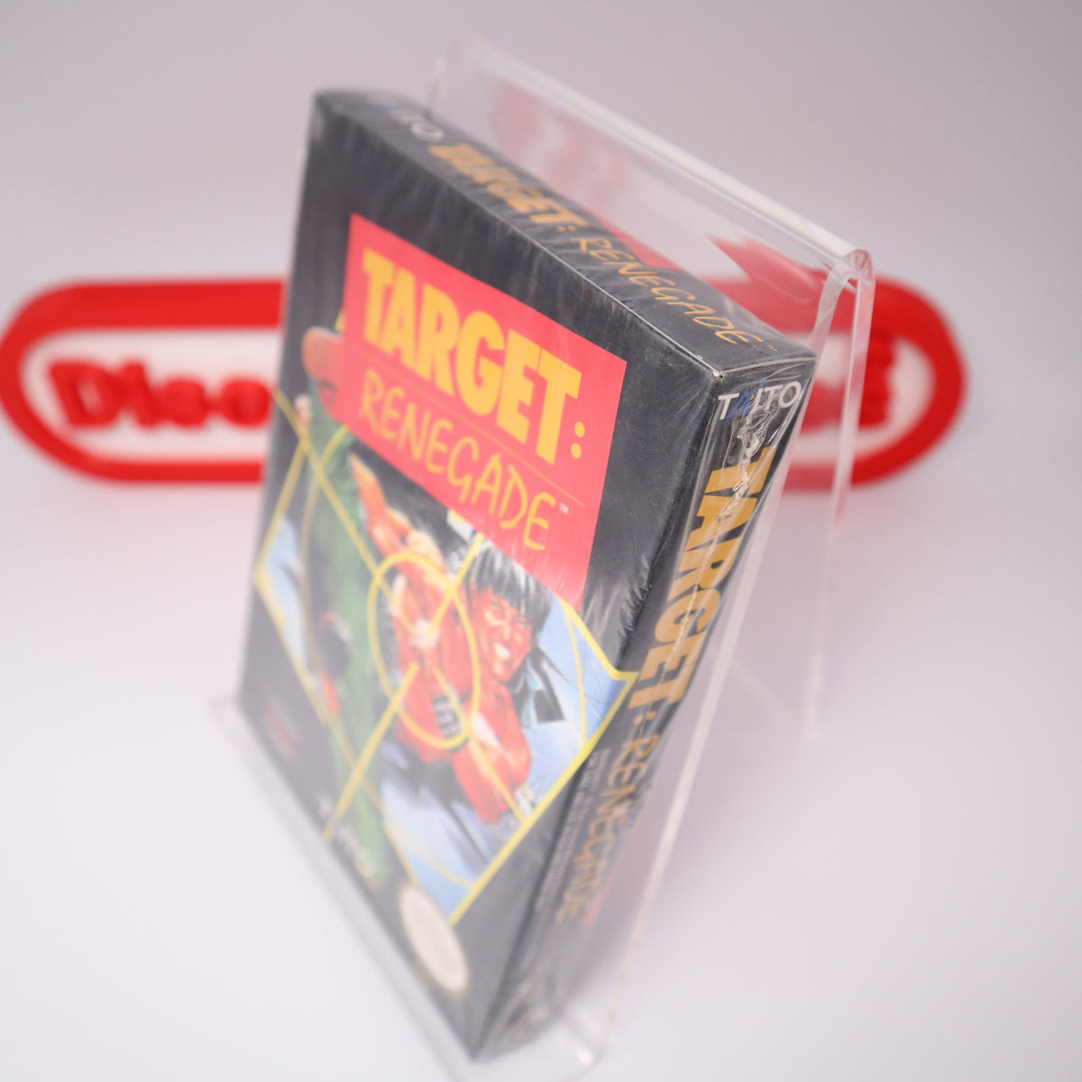 TARGET: RENEGADE - NEW & Factory Sealed with Authentic H-Seam! (NES Ni ...
