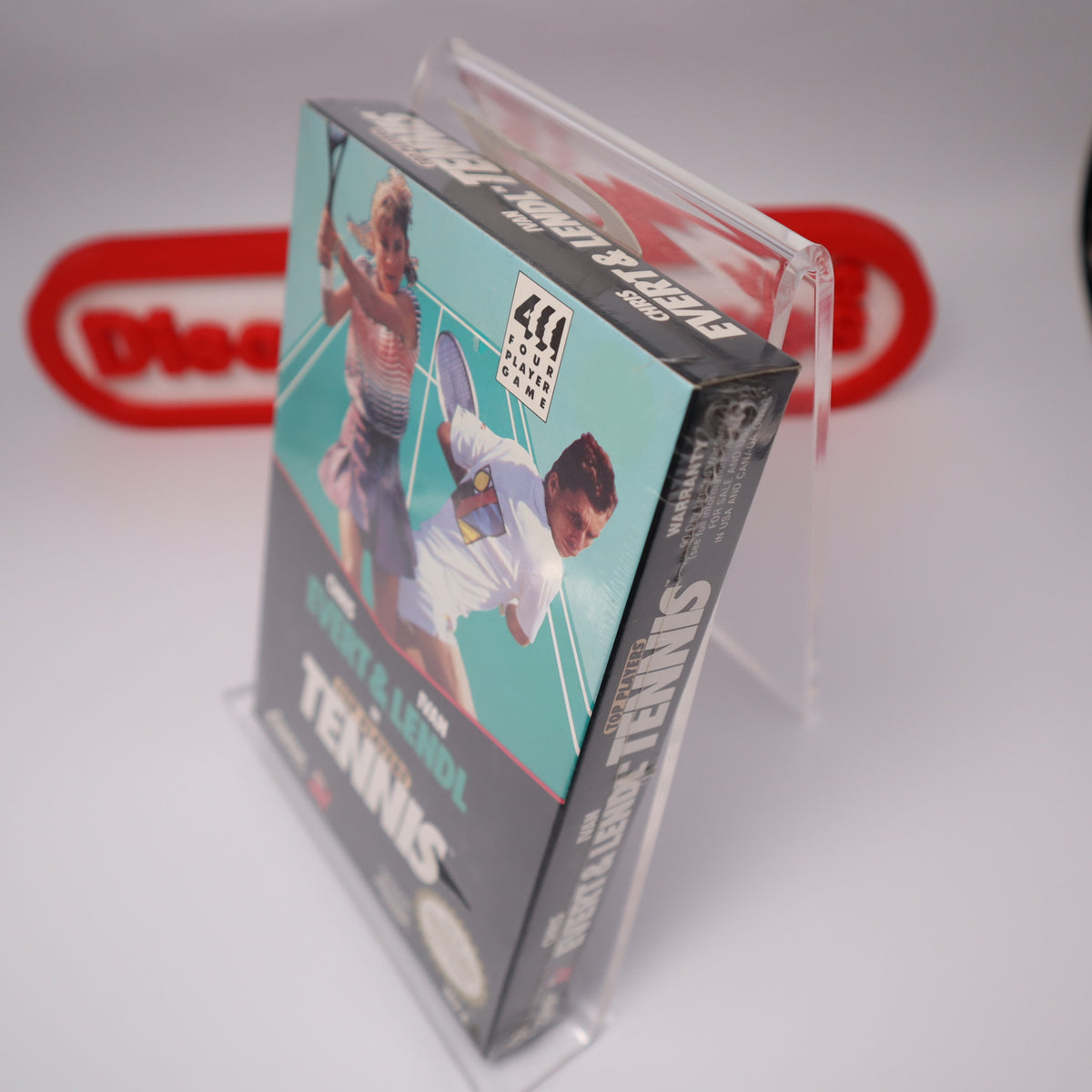 EVERT & LENDL in TOP PLAYERS' TENNIS - NEW & Factory Sealed with Authe ...