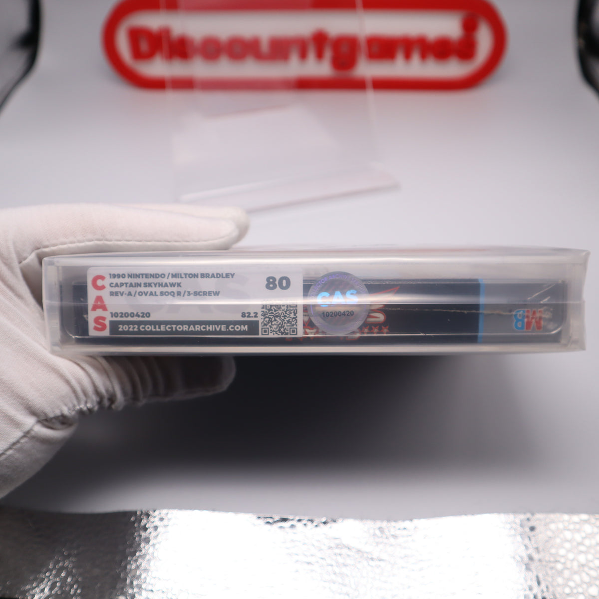 CAPTAIN SKYHAWK - CAS GRADED 80 w/ Certificate! NEW & Factory Sealed w ...